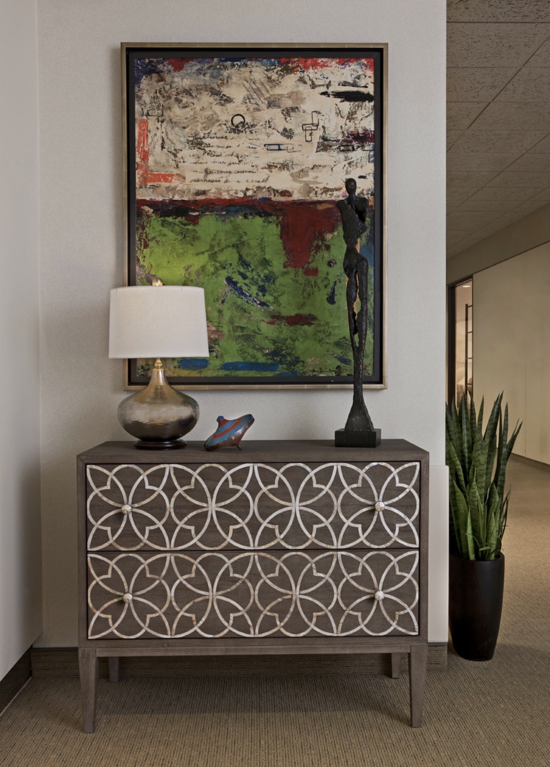 Michigan Design Center Lobby - Margeaux Interiors